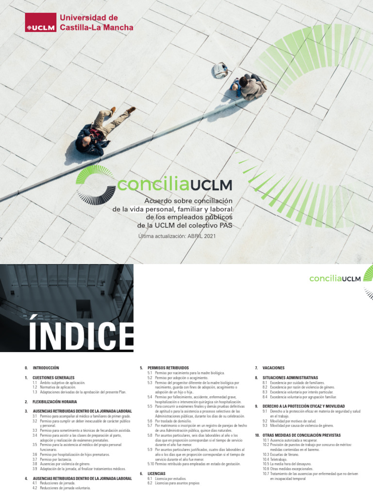 Plan Concilia UCLM | PDF