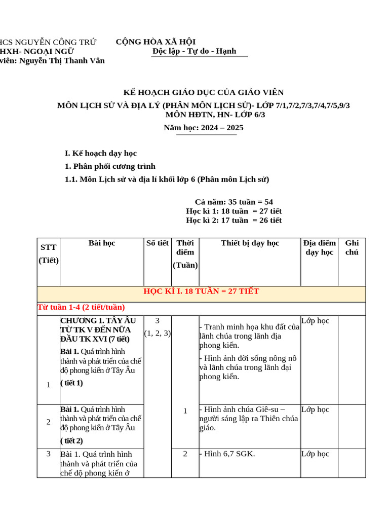PL4-KHGD - VÂN (Đã Sửa) | PDF