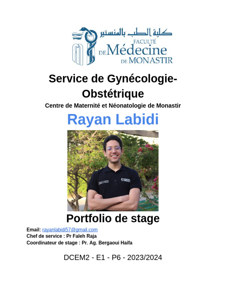 Portfolio Gynéco | PDF