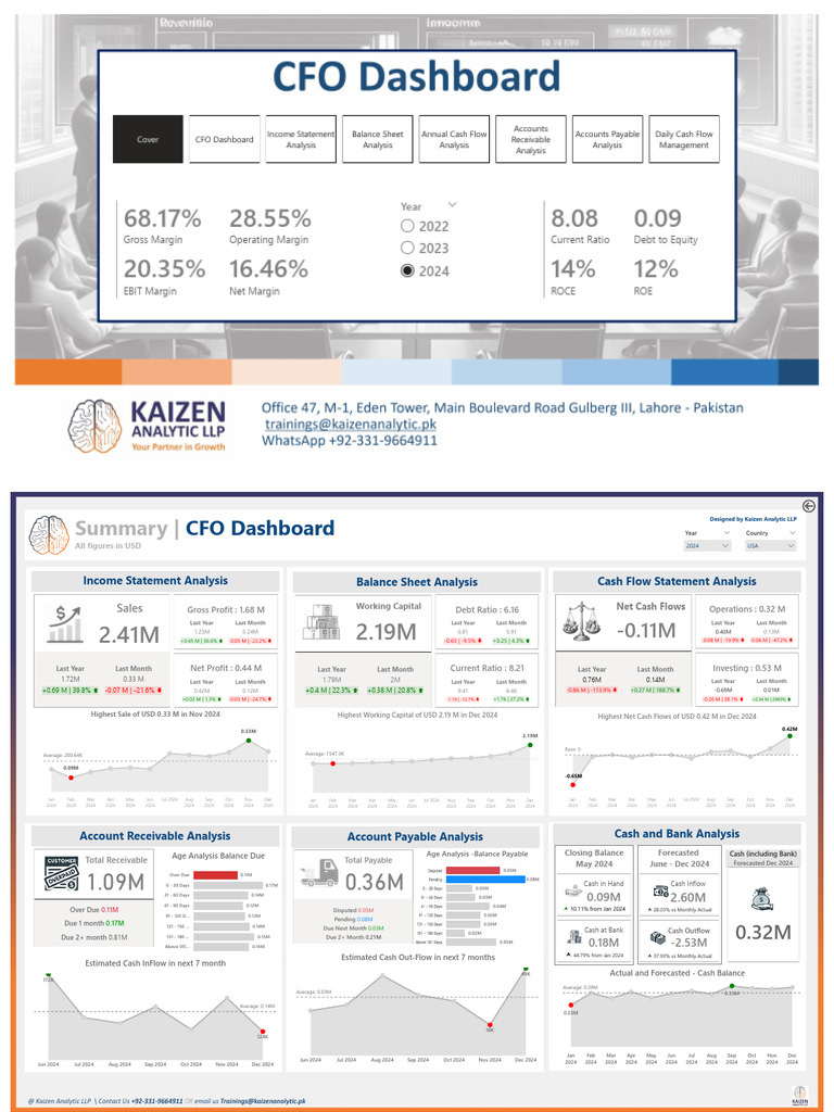 CFO Dashboard | PDF