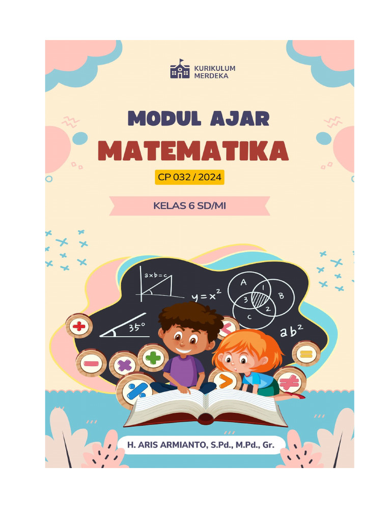 Modul Ajar Matematika Kelas 6 CP 032 Kurikulum Merdeka | PDF ...