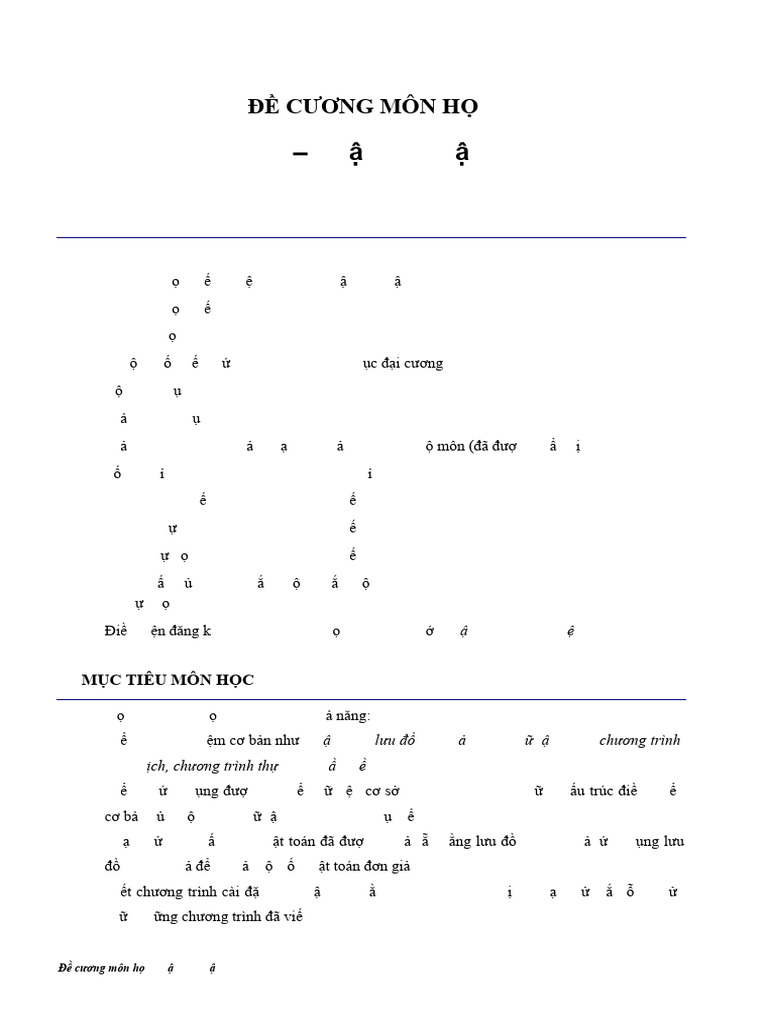 Nhap-Mon-Lap-Trinh Cdio de Cuong Mon Hoc NMLT - (Cuuduongthancong - Com) | PDF