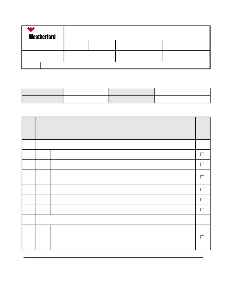 Cambio de Rams en BOP Cameron Tipo U | PDF
