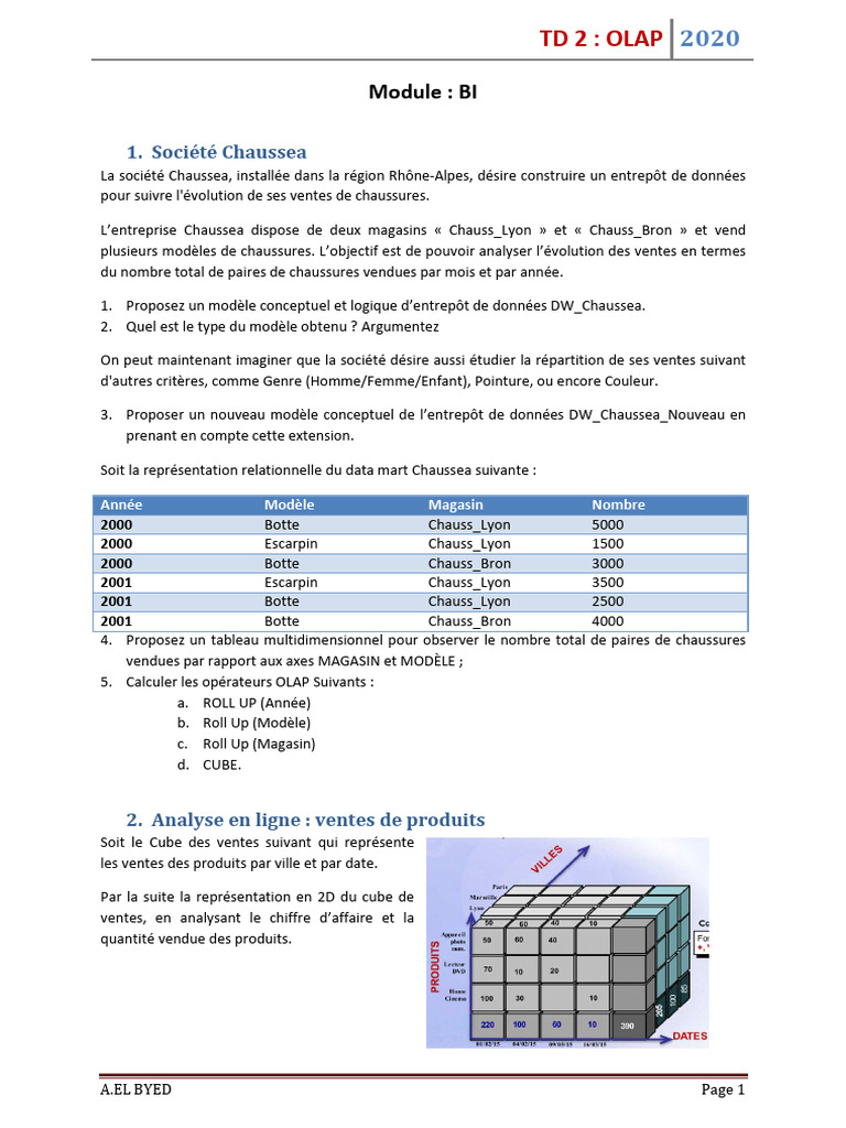 Td2-Bi Olap | PDF