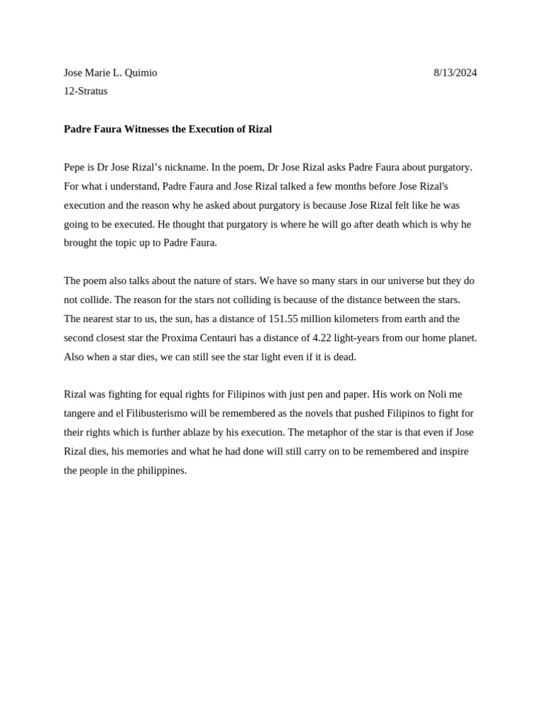 Padre Faura | PDF