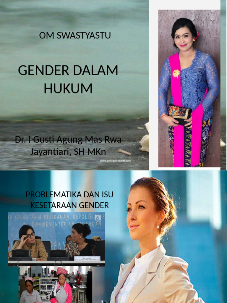 Isu Dasar Gender | PDF