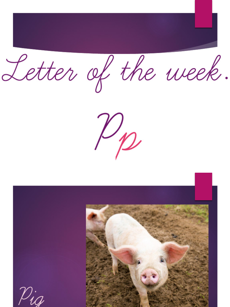 LETTER PP Vocabulary | PDF