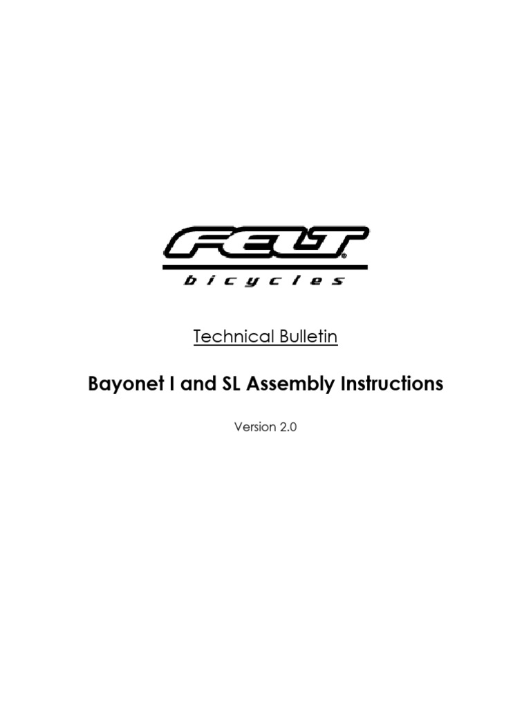 Bayonet-1-Fork-Assembly | PDF