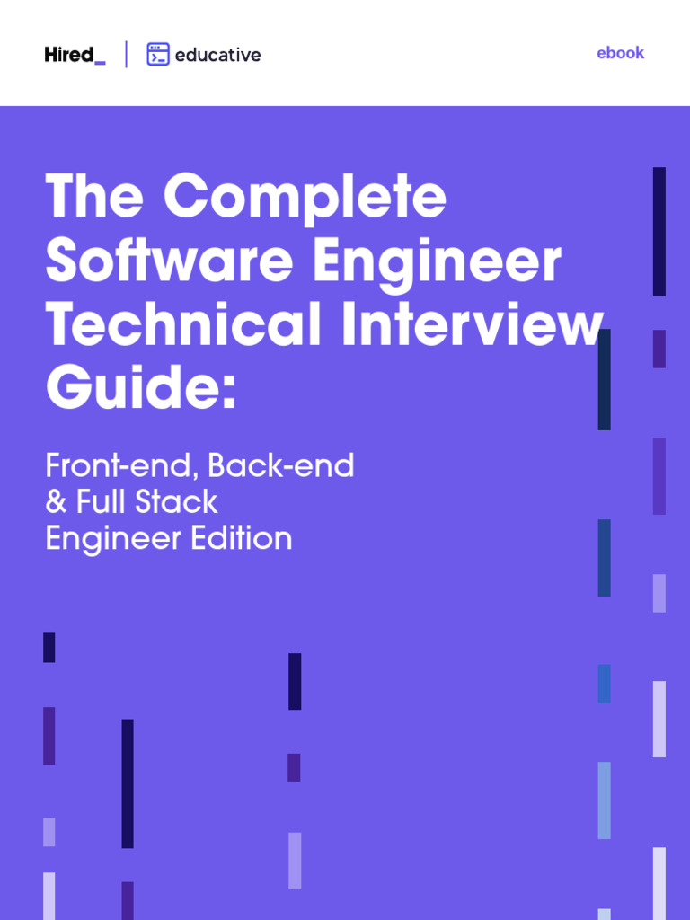 Hired_Educative Technical Interview Guide | PDF