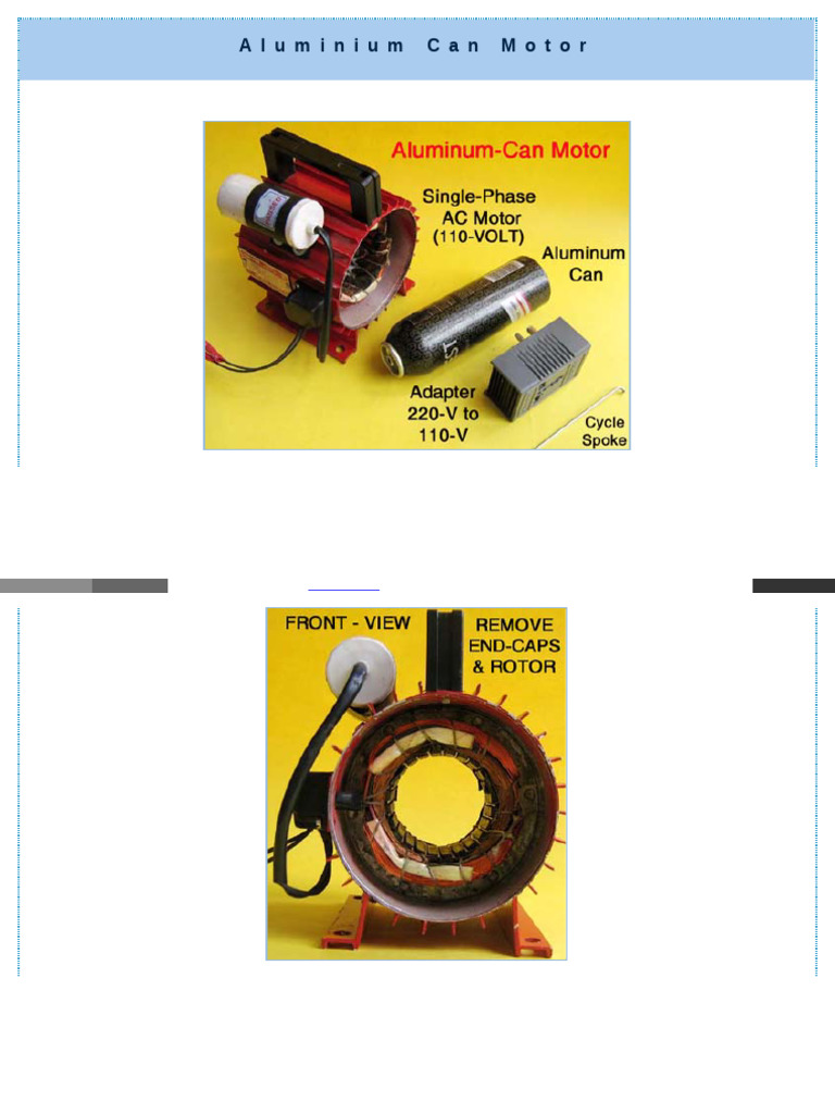 aluminium can motor | PDF