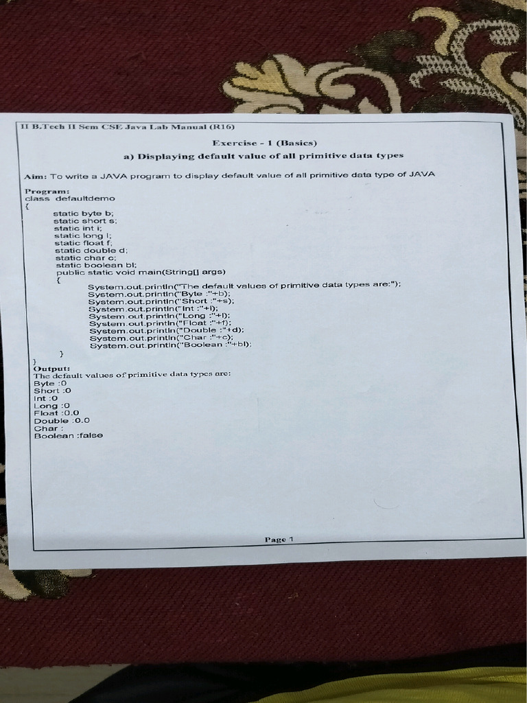 Java-1 Java Lab 2 Merged | PDF