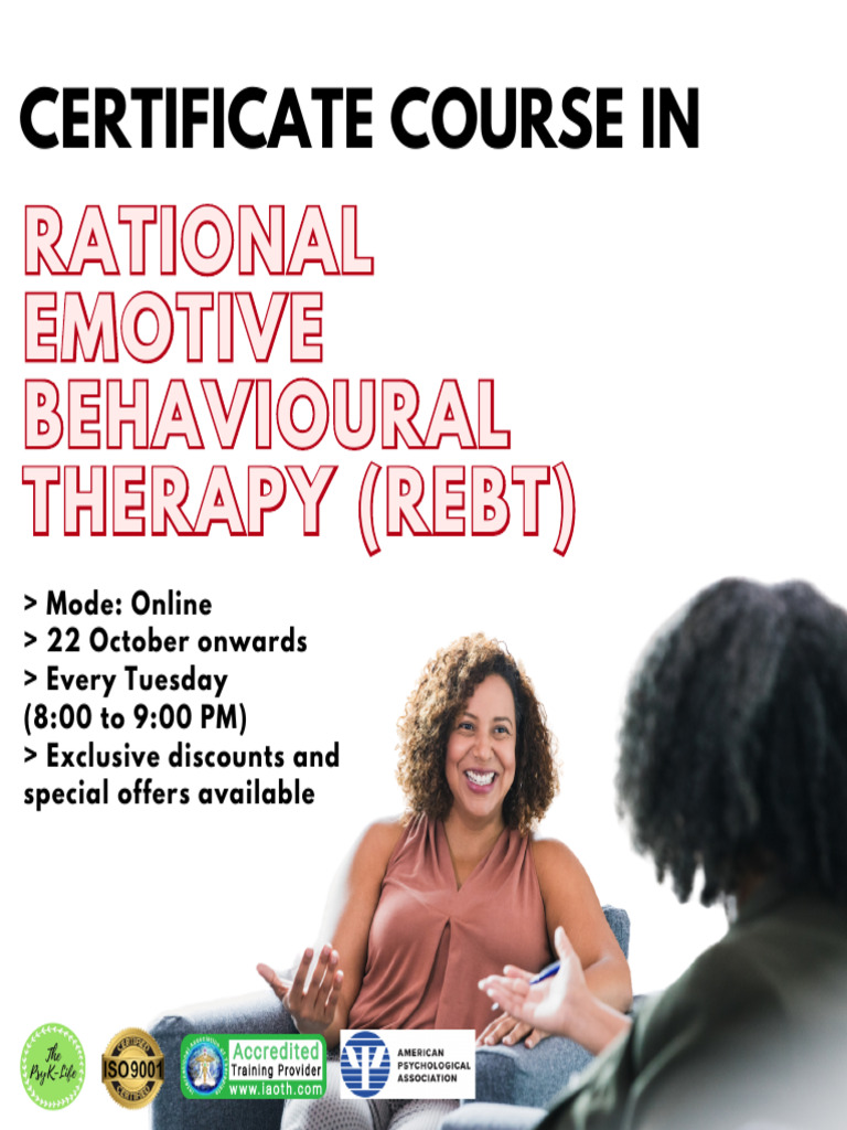 REBT Course: Learn & Apply Techniques | PDF | Rational Emotive Behavior ...