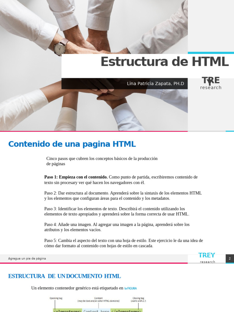 Clase 03 - Estructura de HTML | PDF