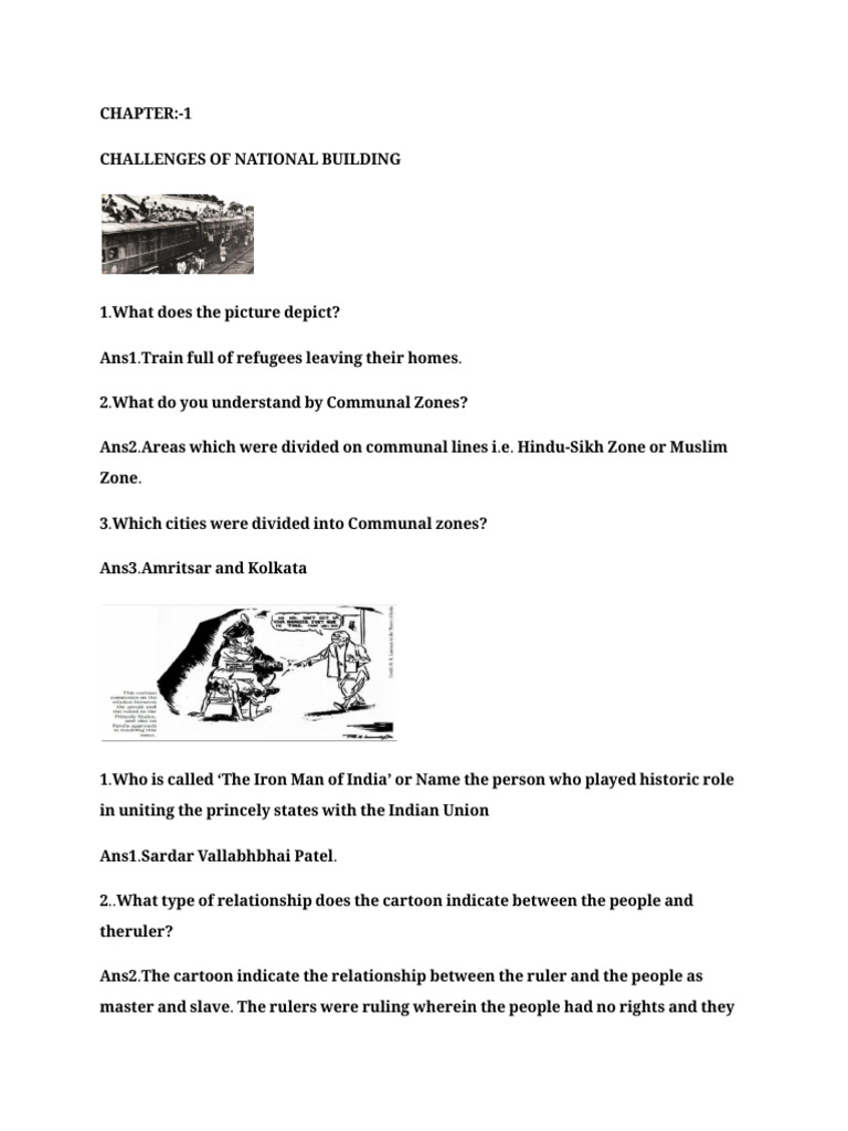 Cartoon Based Question | PDF