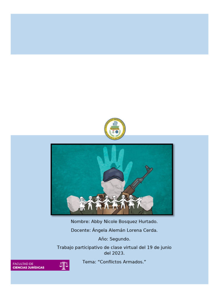 conflicto armado DIP | PDF