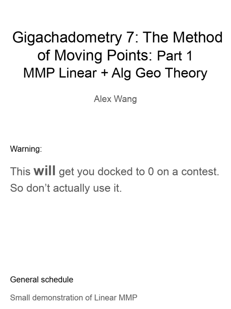 Mmp Theory Part 1 Pdf