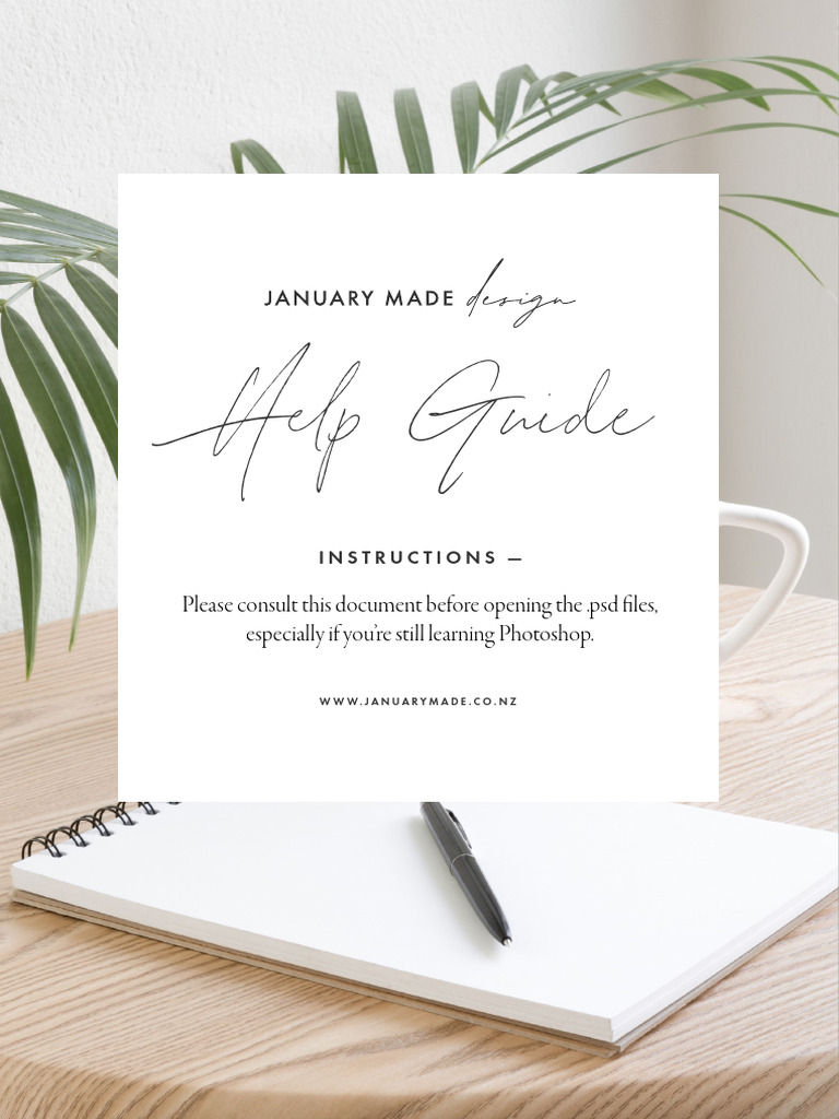 Instagram Template Help Guide | PDF