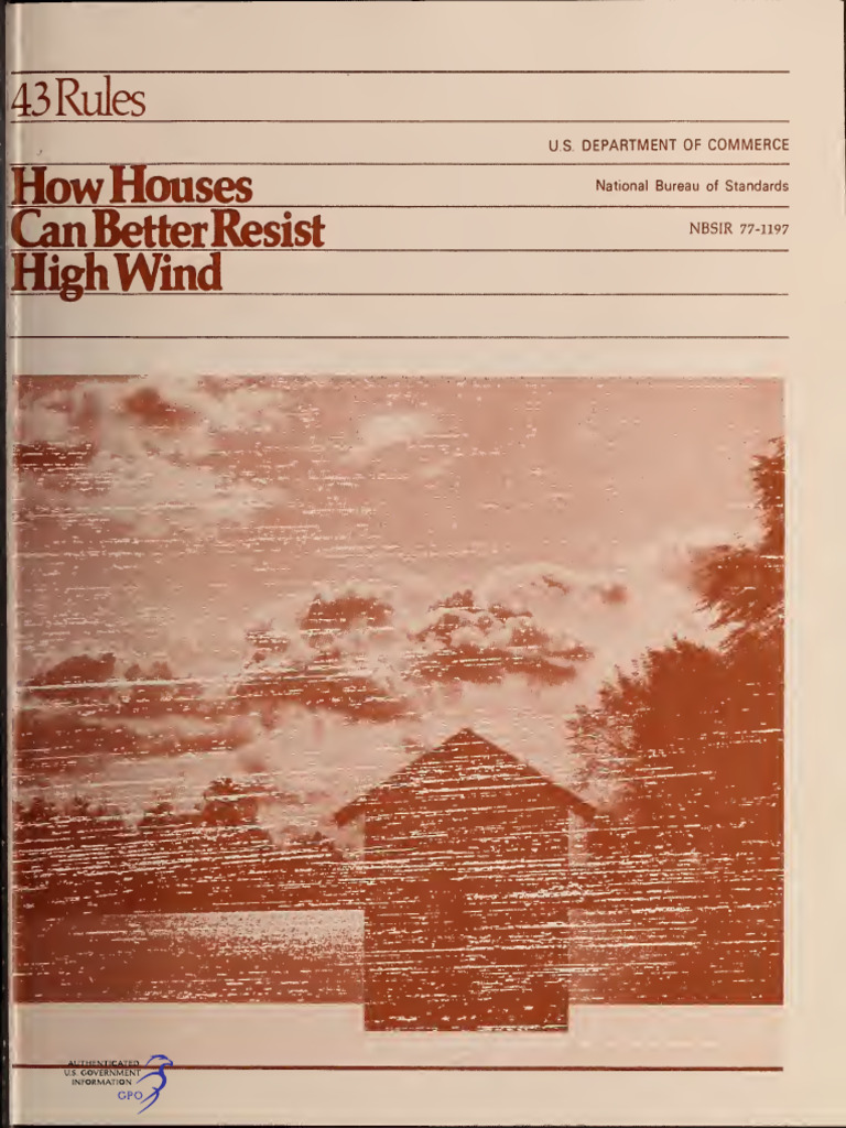 43 Wind Resistance Guidelines for Buildings | PDF | Roof | Sheet Metal