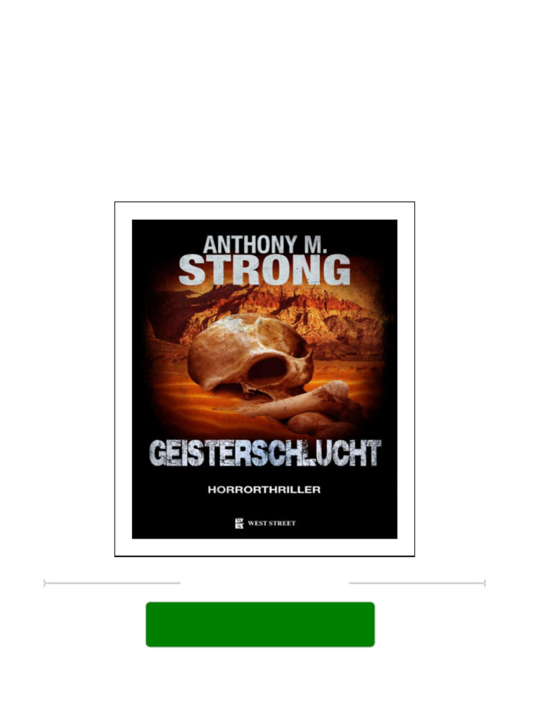 Geisterschlucht (John Decker 7) (German Edition) Anthony M. Strong | PDF
