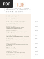 Koffee Kulture Menu | PDF | Pesto | Salad