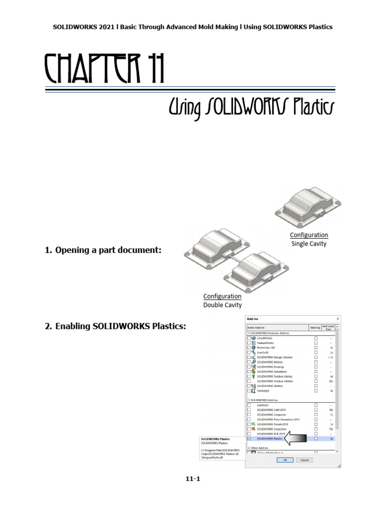 Using Solidworks Plastics | PDF