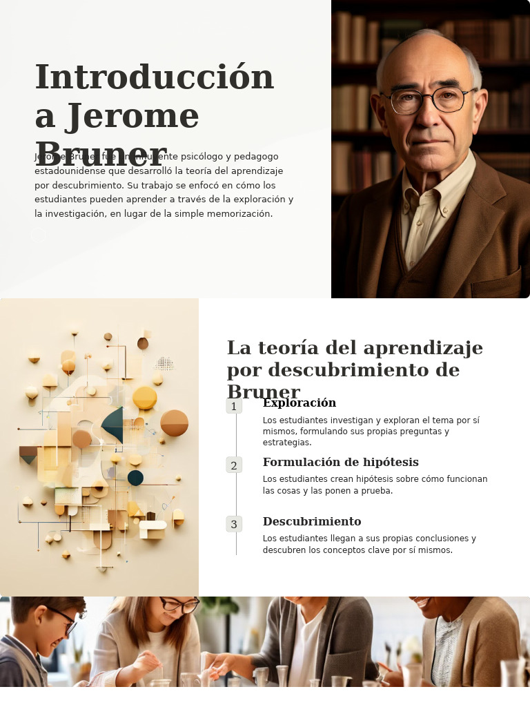 Introduccion A Jerome Bruner | PDF