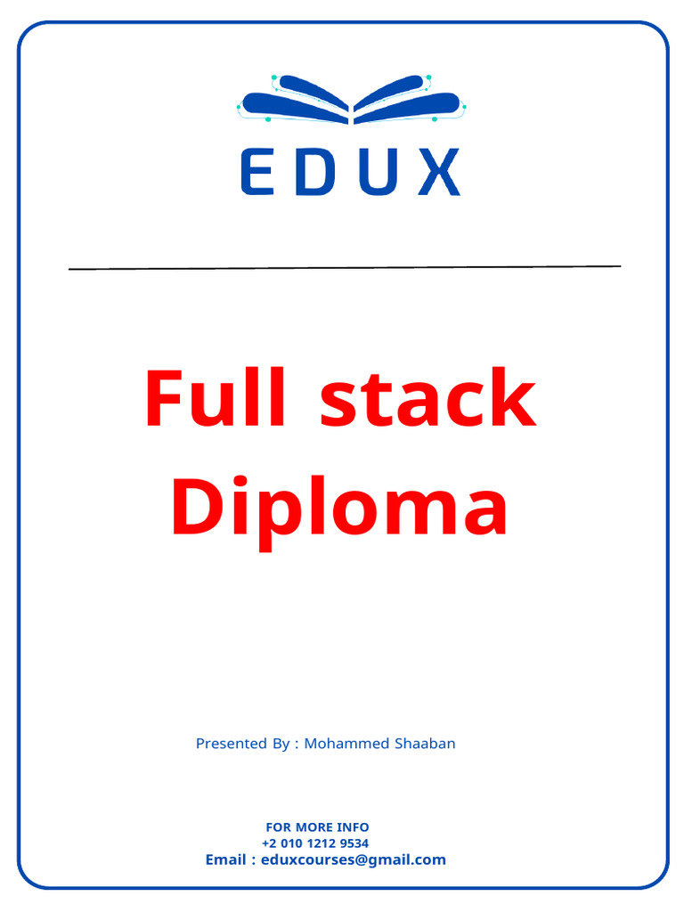 Full Stack Diploma | PDF