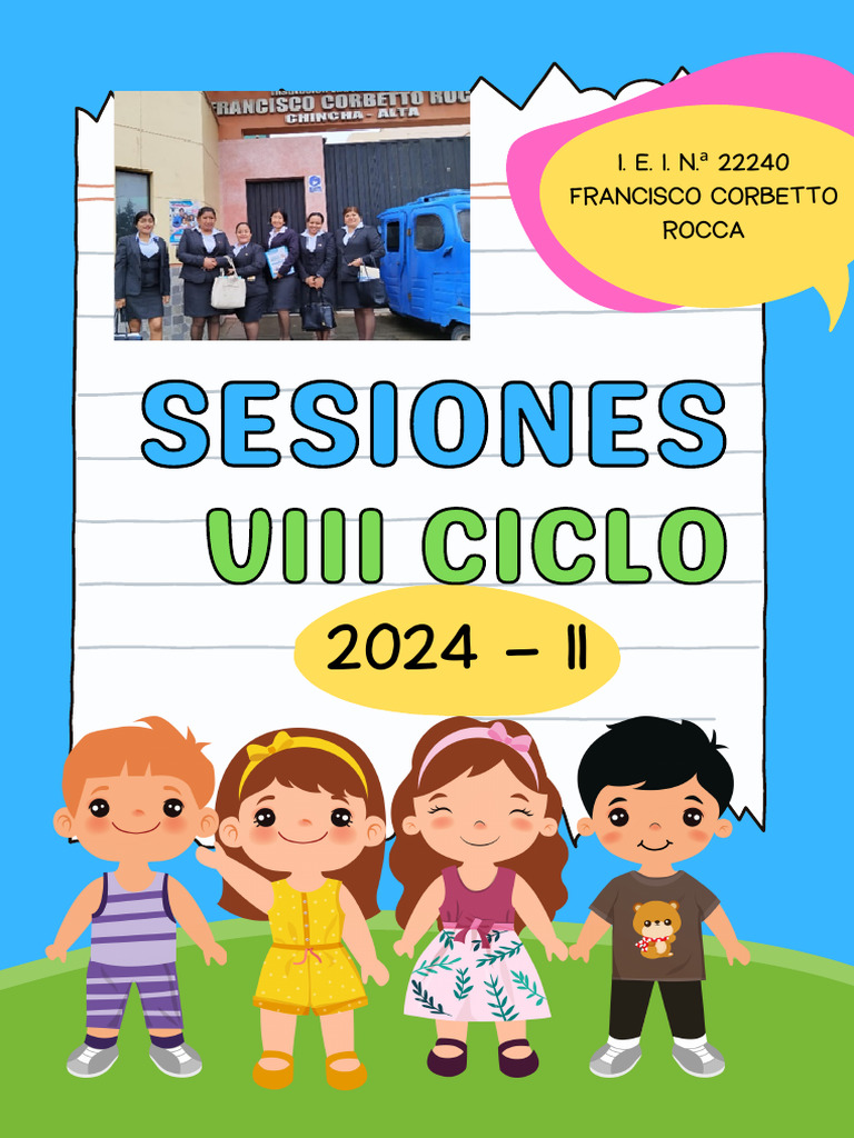 Portada Cuaderno Infantil Celeste | PDF