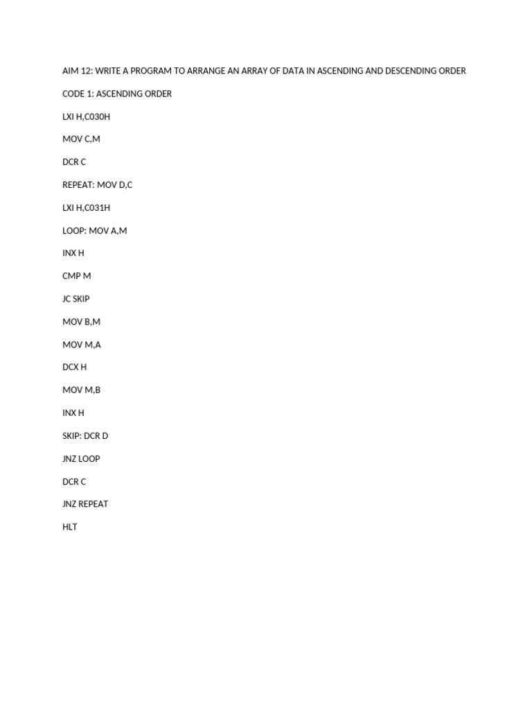 Program12 Coa | PDF