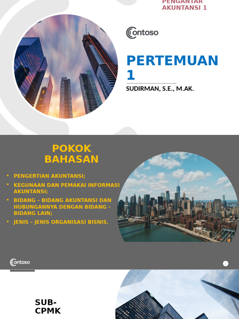 Pertemuan 1 | PDF