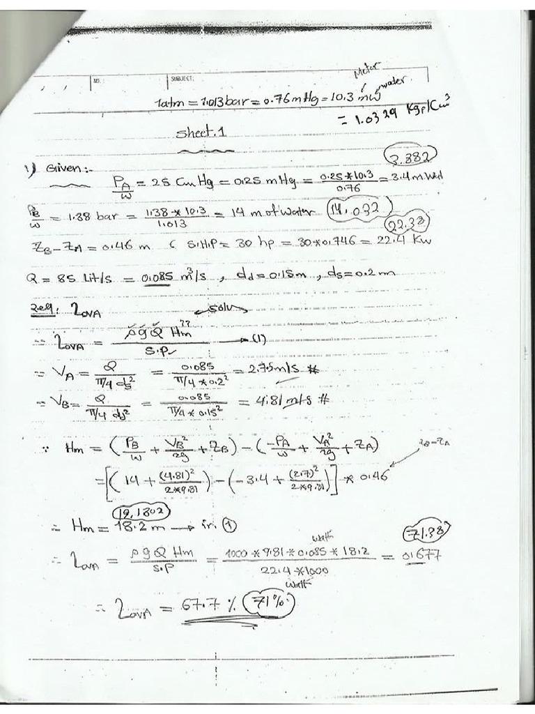 Sheet_1_Solution | PDF