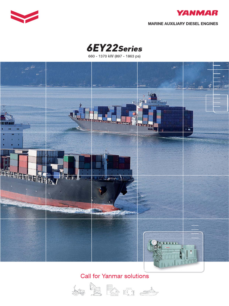 A4 Brochure Marine Auxiliairy Diesel Engine Product Guide 6EY22 ...