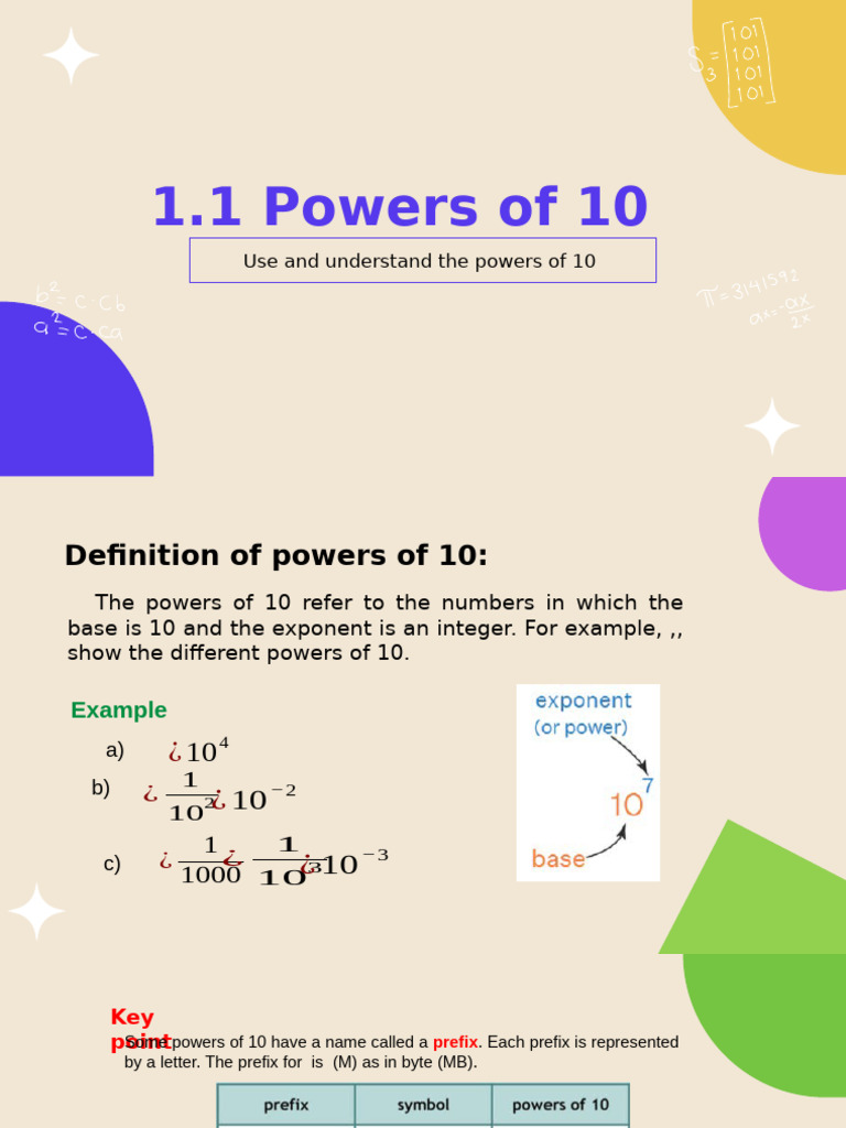1.1_Powers_of_10 | PDF