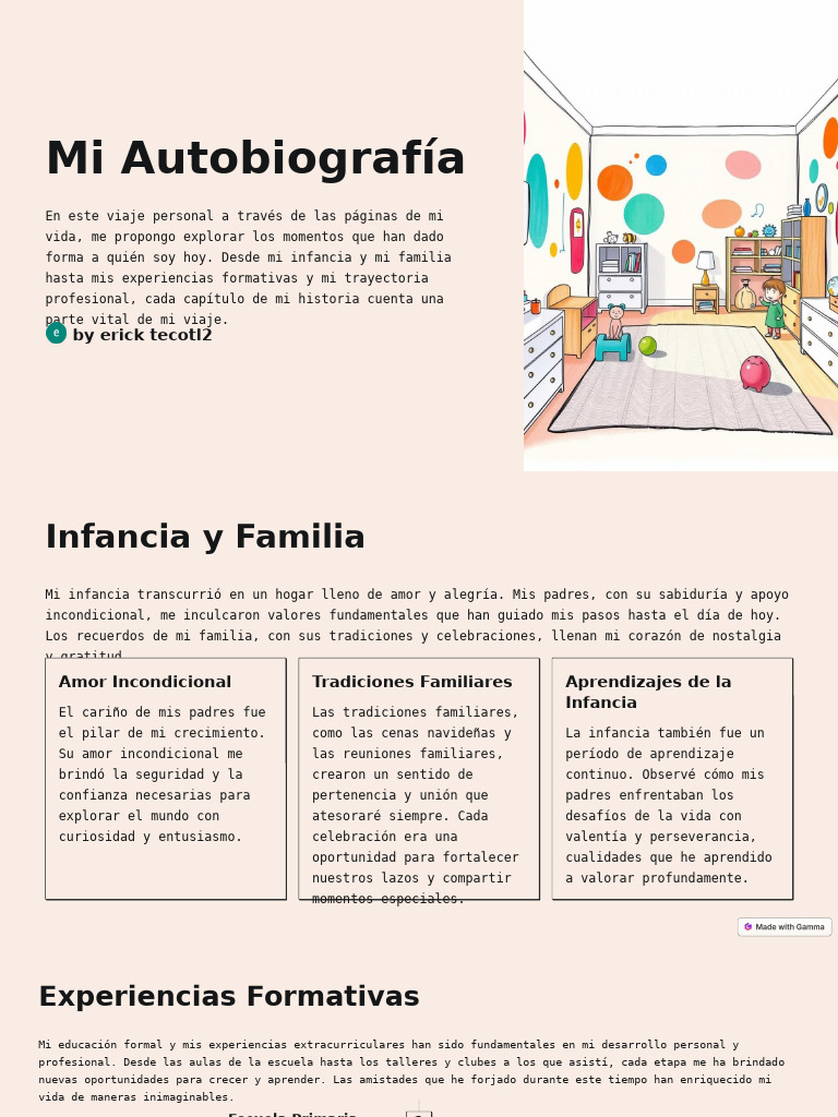 Mi Autobiografia | PDF