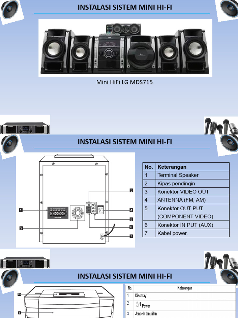 07-Instalasi Sistem Mini Hi-fi | PDF