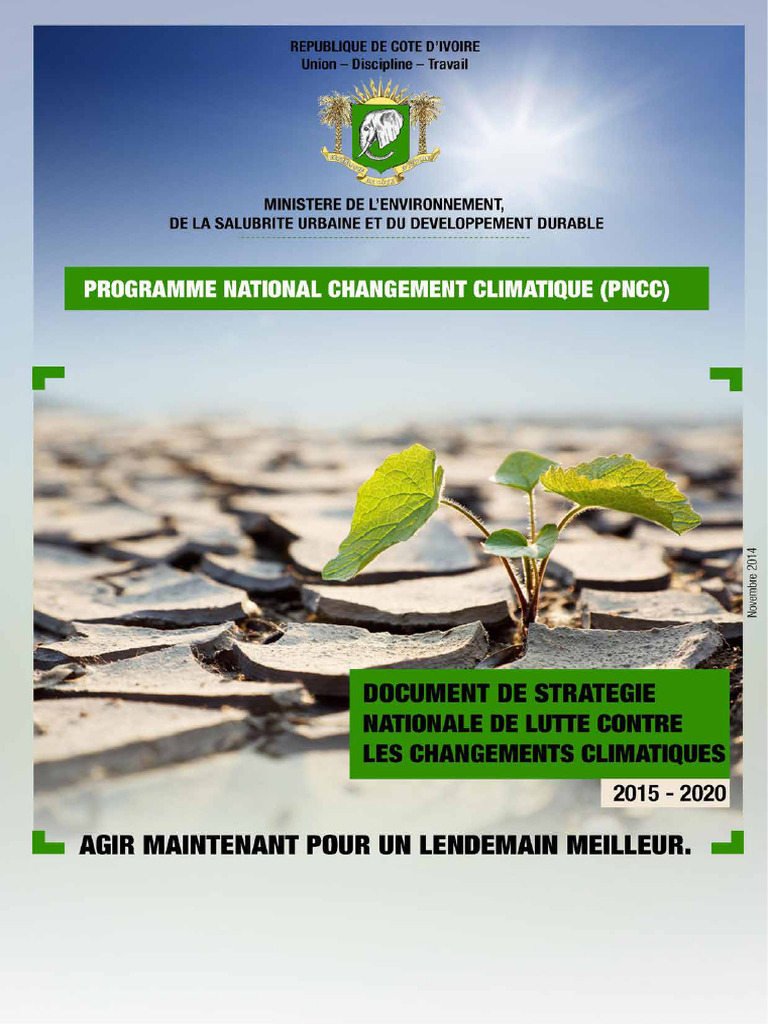 STRATEGIE_NATIONALE_CHANGEMENT_CLIMATIQUE | PDF