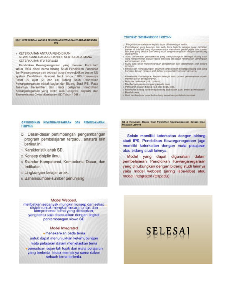 Modul 3 Pkn Kb 1 Dan Kb 2 | PDF