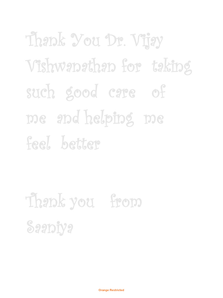 Thank You Dr | PDF Thank You Dr | PDF