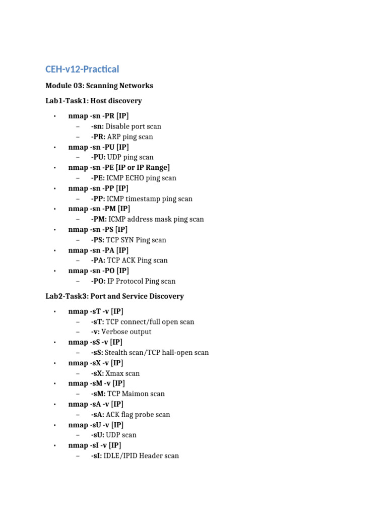 CEH Manual by Kakaxhi | PDF