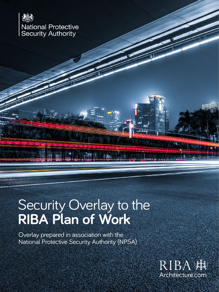 Security Overlay To RIBA Plan of Workpdfpdf | PDF