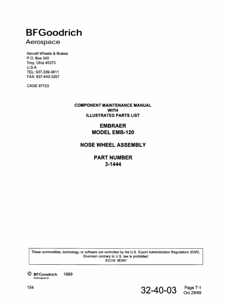 Bfgoodrich: Aerospace | PDF
