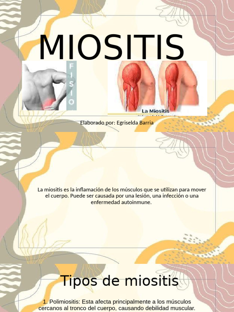 Miositis Listo | PDF