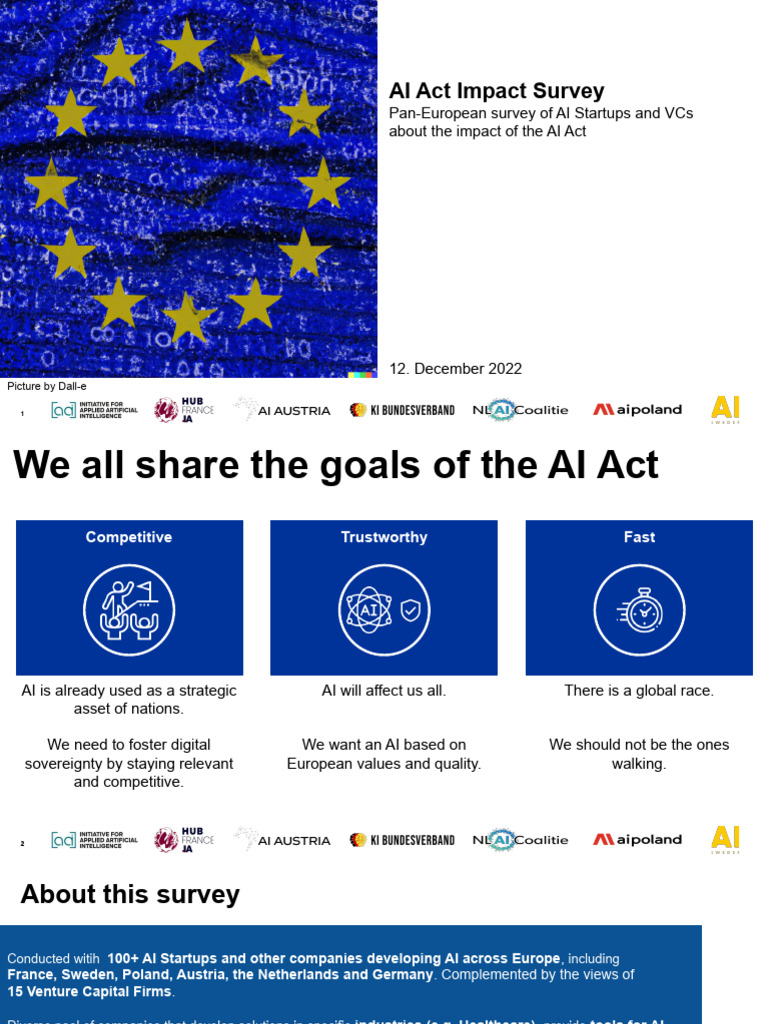 AI Act Impact Survey - Slides - Dec12.2022 4 | PDF