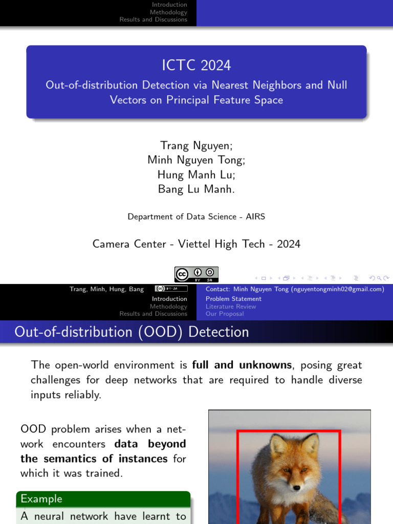 ICTC 2024 Presentation | PDF