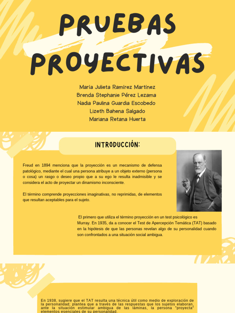 Pruebas Proyectivas | PDF