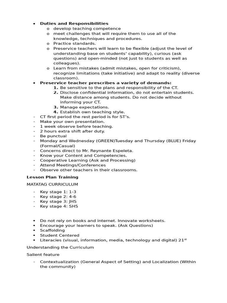 LP Training | PDF | Educational Assessment | Learning