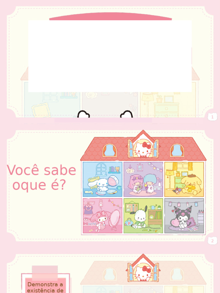 Sanrio Presentation Template by @dstoryco | PDF