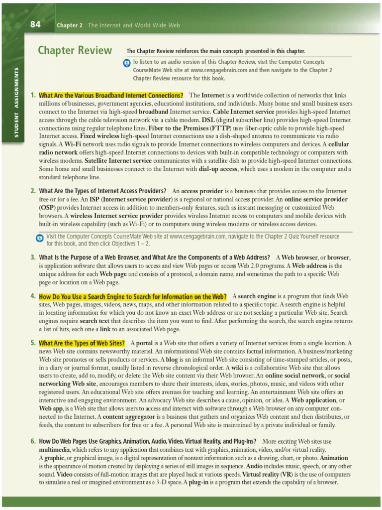 Chapter Two (Questions) | PDF