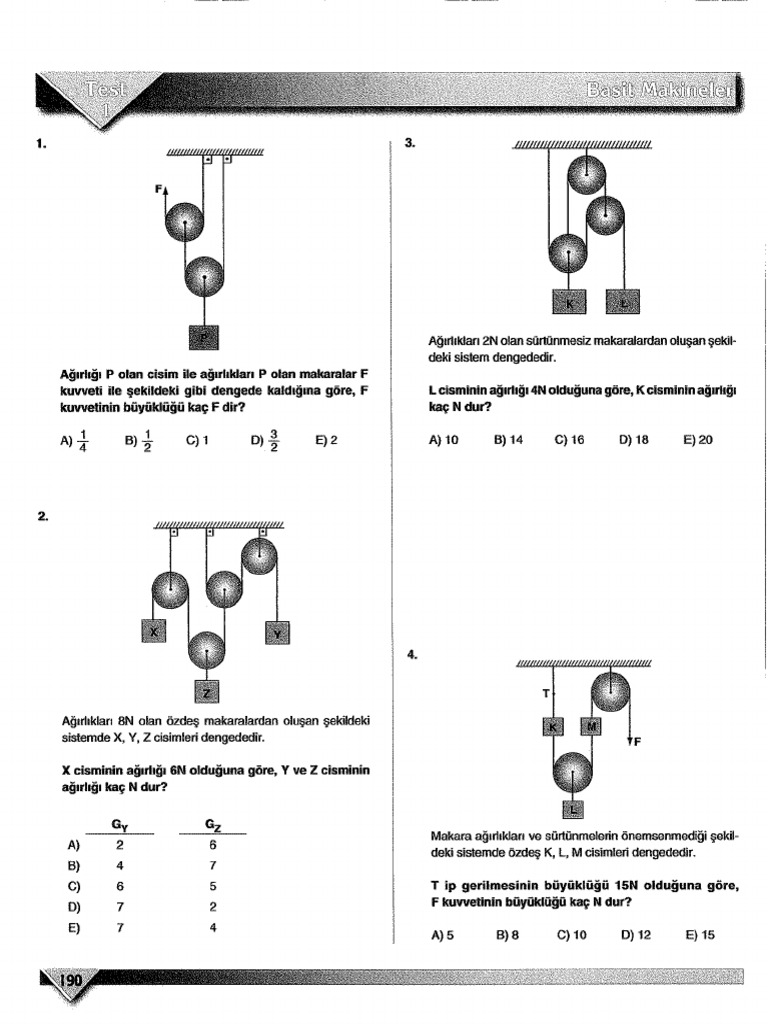 High School Physics Simple Machines | PDF
