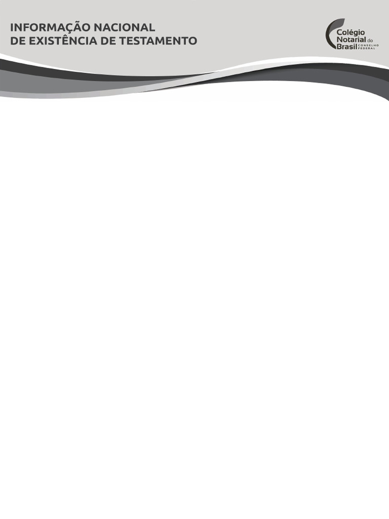 InformacaoDeTestamento B31743480 Impressao | PDF